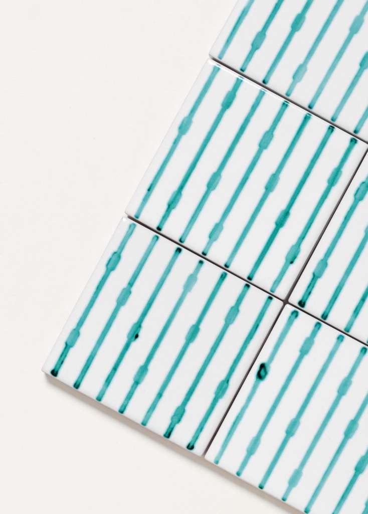 Aqua backsplash tiles for your kitchen - Order here - Made a Mano