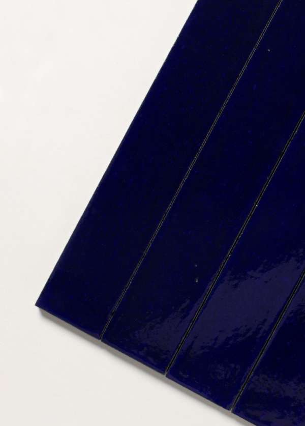 Dark blue tiles for bathroom floors and walls - Order here.