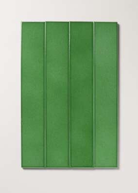 Clover green and white lava stone kitchen - Made a Mano Denmark.